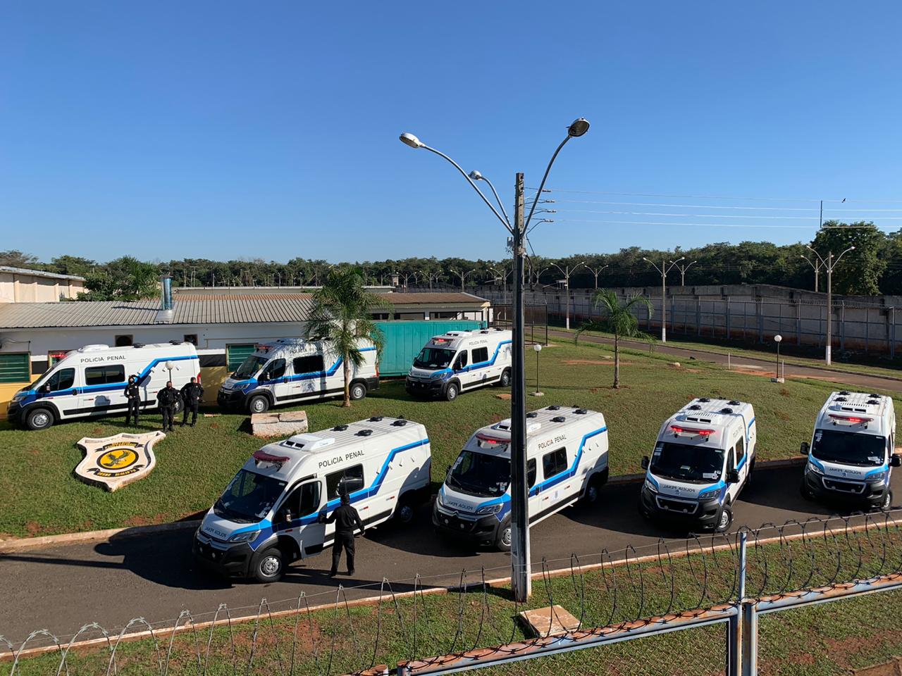 Sistema Penitenciário De Ms Recebe Do Depen Viaturas Modernas Para